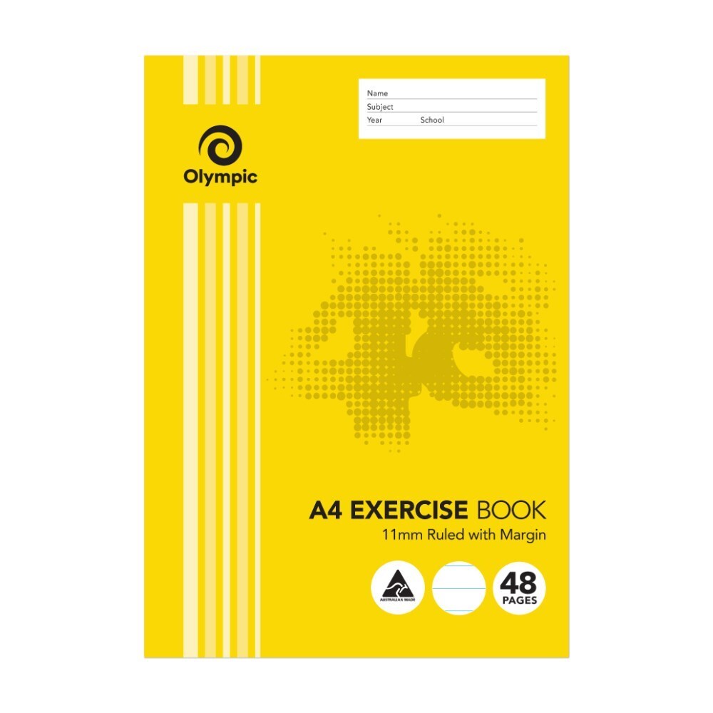 Project Books - A4 48 Page 11mm Ruled Project Book - Premier Art Supplies