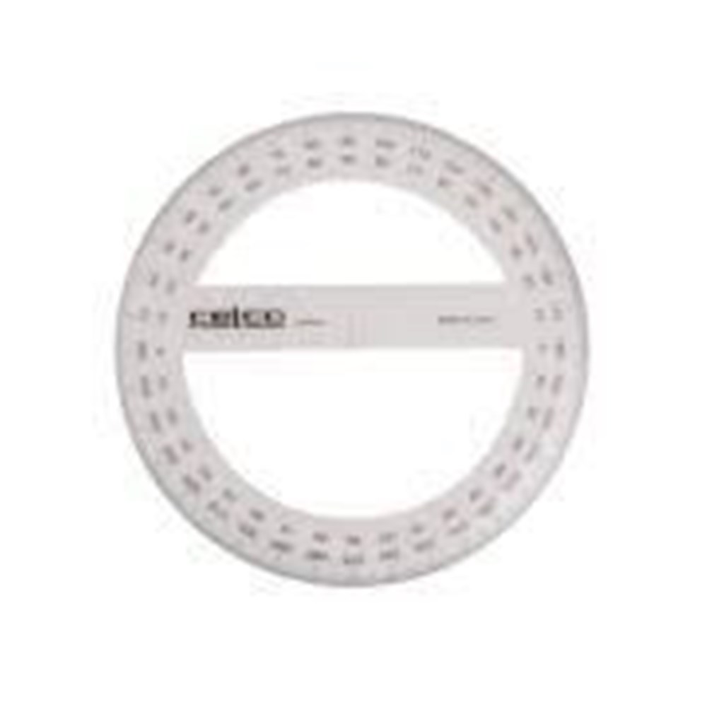 Protractors - Celco 360 Degree 150mm Protractor - Premier Art Supplies