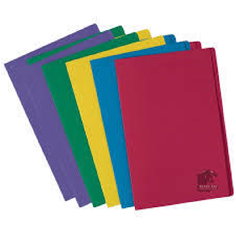 Manilla Folders & Dividers - Folder Manilla F/Cap Assorted - Premier ...