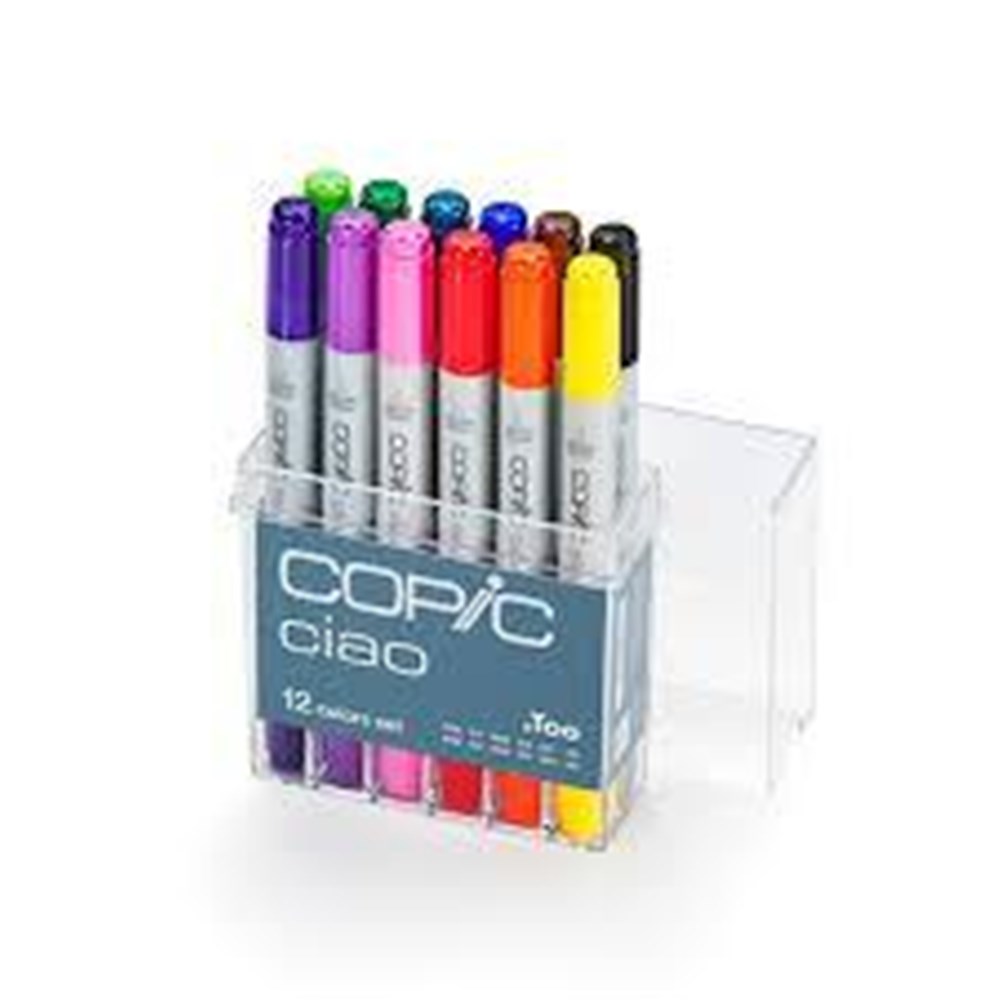 Artwork - Copic Ciao Assorted Colour Sets - 12B - Premier Art Supplies