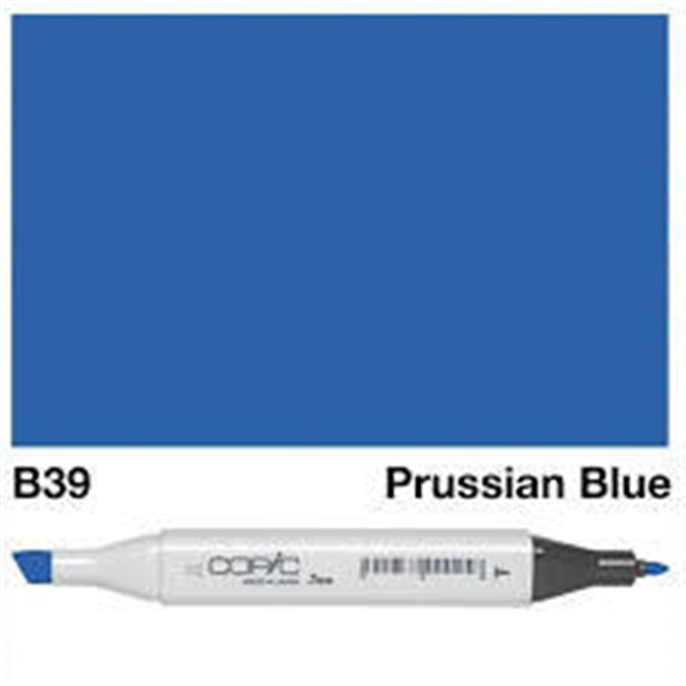 Artwork - Copic Classic Markers - Prussian Blue B39 - Premier Art Supplies