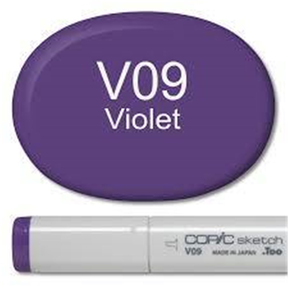 Copic Markers - Copic Classic Markers - Violet V09 - Premier Art Supplies