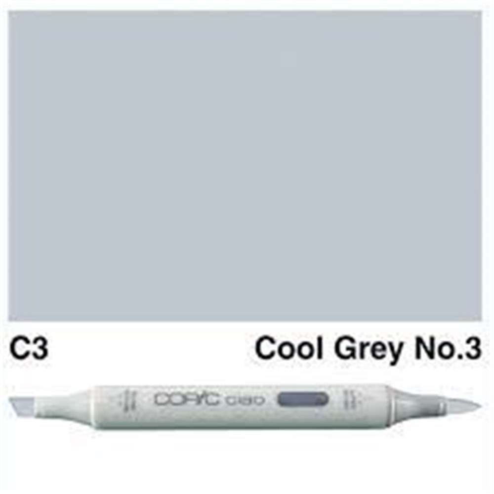 Artwork - Copic Sketch Markers - Cool Grey 3 C3 - Premier Art Supplies