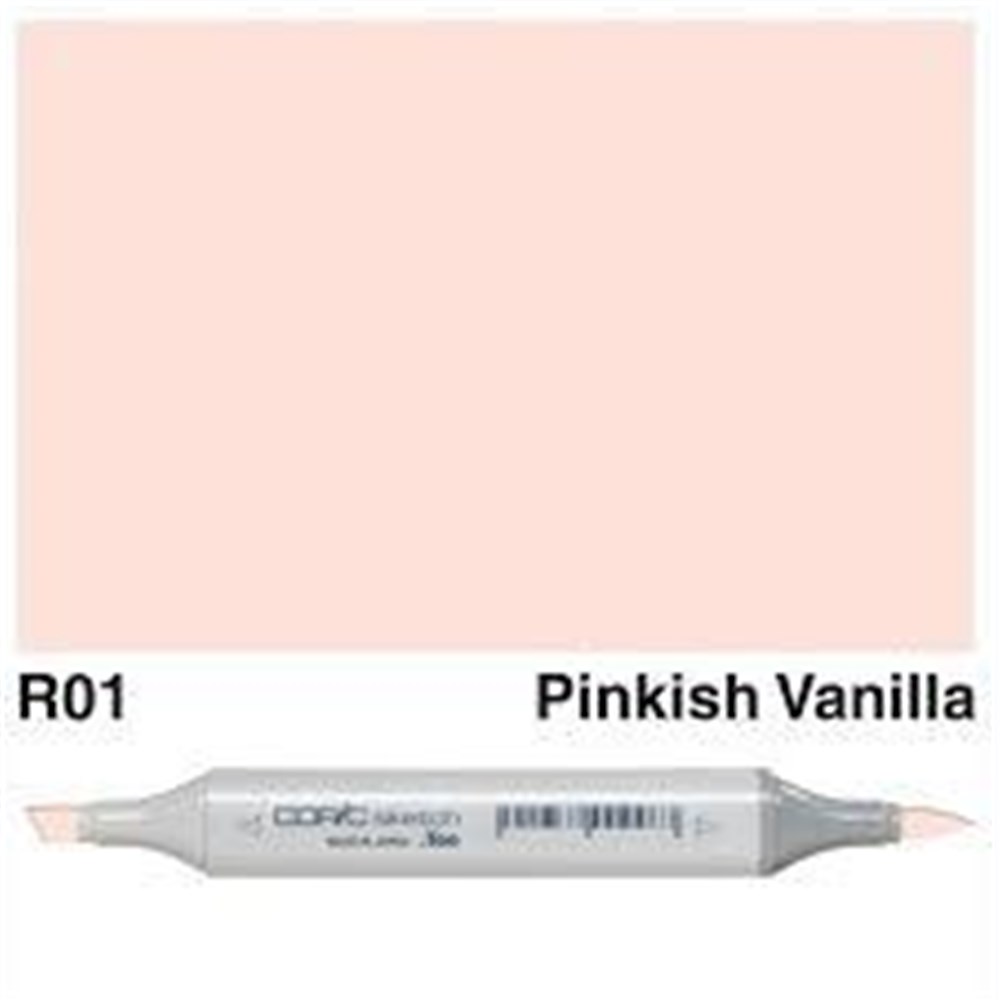 Artwork - Copic Sketch Markers - Pinkish Vanilla R01 - Premier Art Supplies