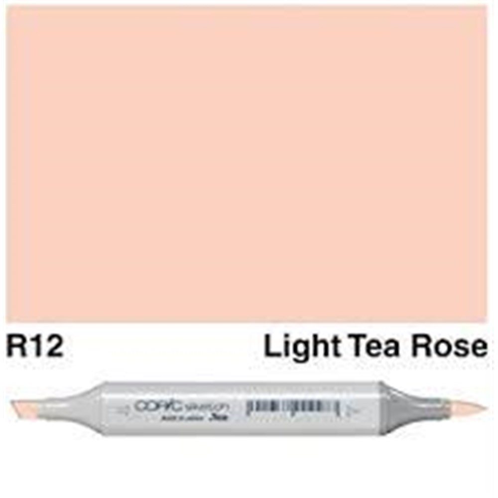 Copic Markers - Copic Sketch Markers - Light Tea Rose R12 - Premier Art Supplies