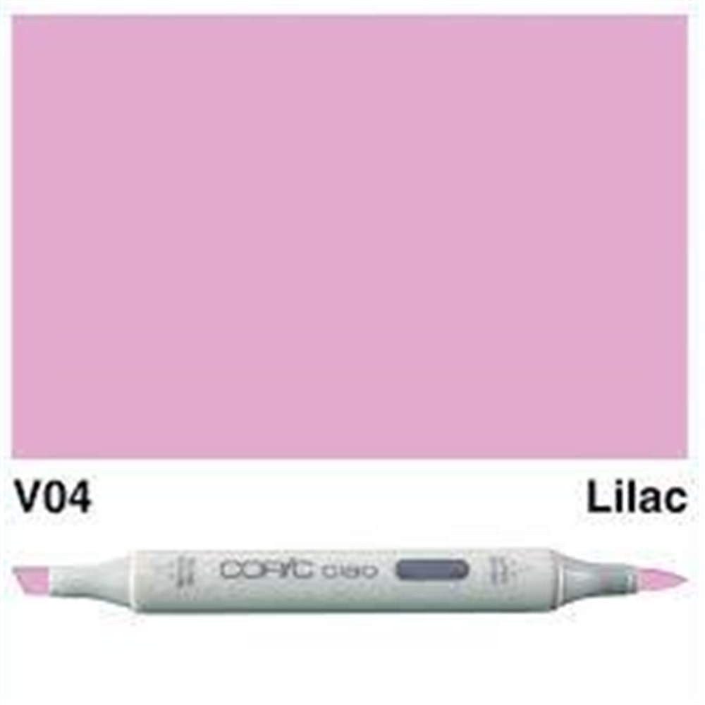Artwork - Copic Ciao Markers - Lilac V04 - Premier Art Supplies
