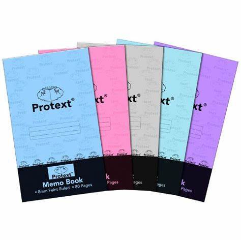 Polypropylene Covered Exercise Books - Protext 165x100mm 80 Page PP ...