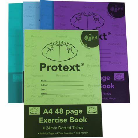 Exercises Books - A4 64 Page 24mm Ruled PP Exercise Book - Premier Art ...