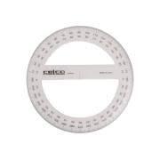 Protractors - Celco 360 Degree 150mm Protractor - Premier Art Supplies