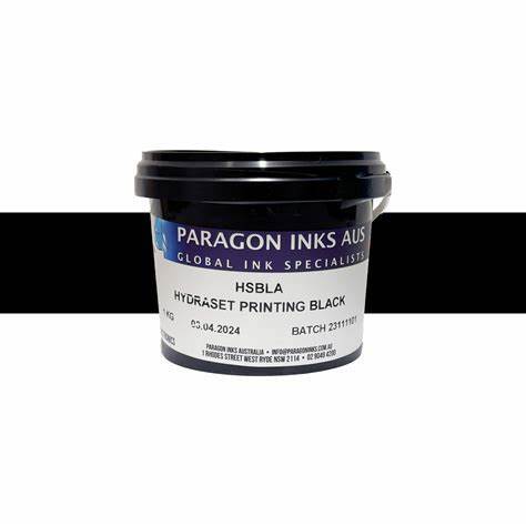 Graphic Printing Inks - Hydraset Graphic Block Printing Ink 1kg - Black ...