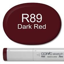 Copic Markers - Copic Sketch Markers - Dark Red R89 - Premier Art Supplies