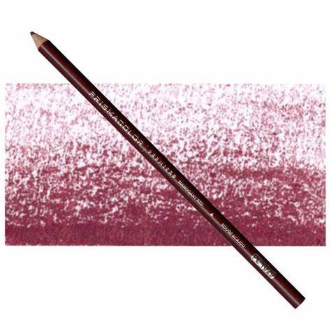 Colouring Pencils - Prismacolor Coloured Pencils Singles - Mahogany Red ...