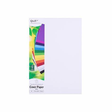 Art Paper - Cartridge Paper 125gsm A4 Each - Premier Art Supplies