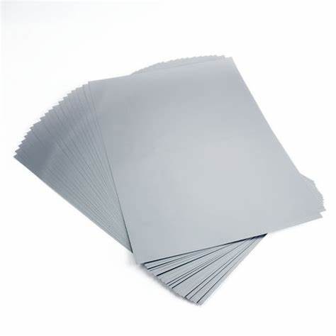 Metallic Paper - Metallic Paper 10 Pack - Matte Silver - Premier Art ...