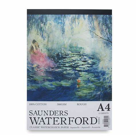 Water Colour Paper - Saunders Watercolour Paper 300gsm 560x760mm ...