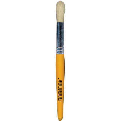 Office Supplies - Edvantage Stubby Paint Brushes Round Hogs Hair ...