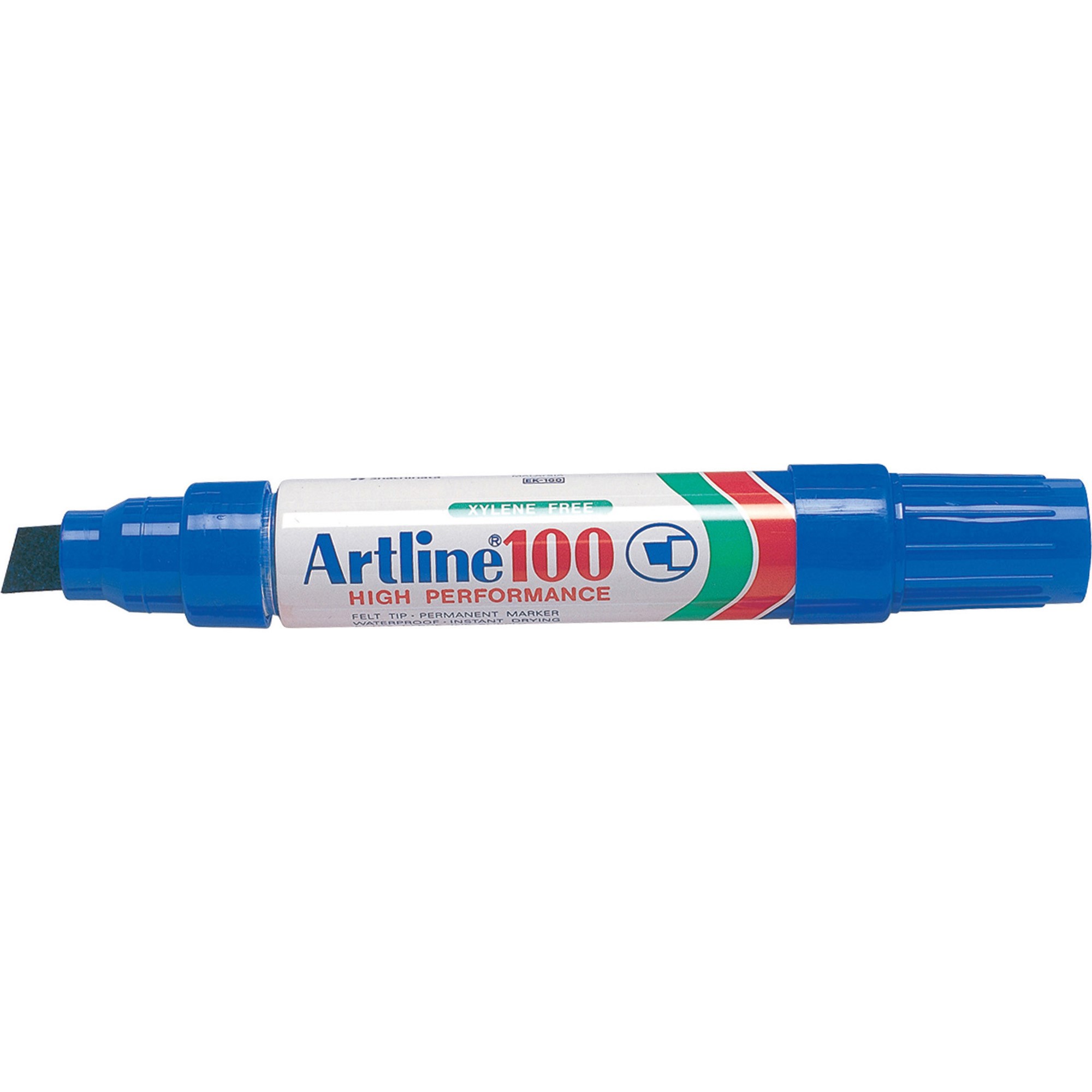 Artline Products - Artline 100 Blue Permanent Chisel Marker - Premier ...