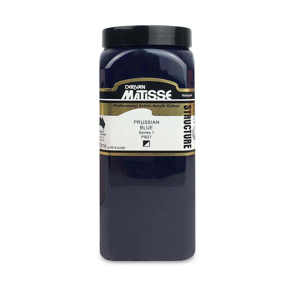 Matisse Structure Formula - Matisse Structure 500ml Series 1 - Prussian ...